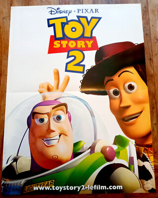 TOY STORY 2 giant cinema poster/wide poster disney pixar £46.96 ...