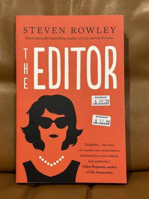 THE EDITOR BY Steven Rowley (used paperback copy) $5.00 - PicClick AU