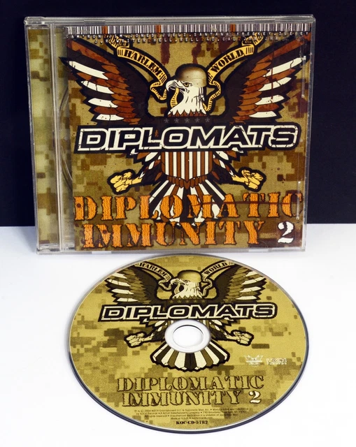DIPLOMATS - DIPLOMATIC Immunity 2, Audio CD 2004 'A Diplomats Mix Tape ...