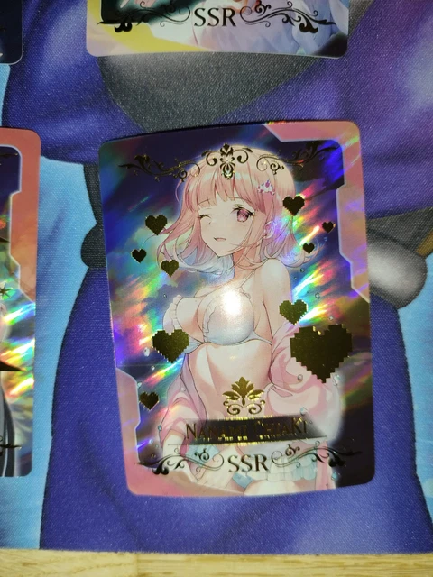 CARTE GODDESS STORY SSR Chiaki Nanami Danganronpa card foil waifu girl rare EUR 7,20 - PicClick DE