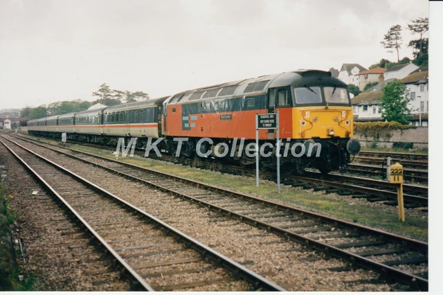 RAIL PHOTO CLASS 47 47757 @ Goodrington Sidings 25/5/96 ECS for ...
