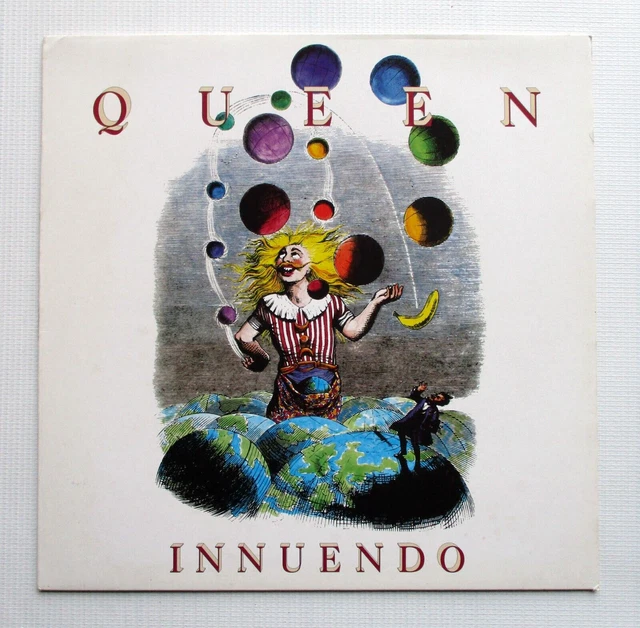QUEEN INNUENDO UK 1st Press 1991 Vinyl LP Album Parlophone Record PCSD ...