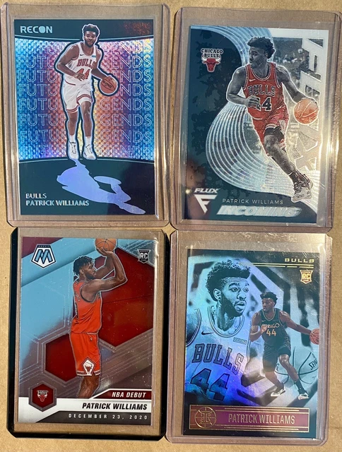 2020-21 PANINI PATRICK Williams Rookie Card Lot (4) Chicago Bulls RC $0 ...