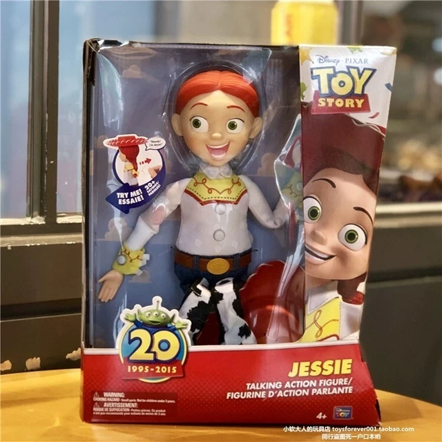 TOY STORY 20TH Anniversary Disney Pixar Jessie Talking Doll Kid Action ...