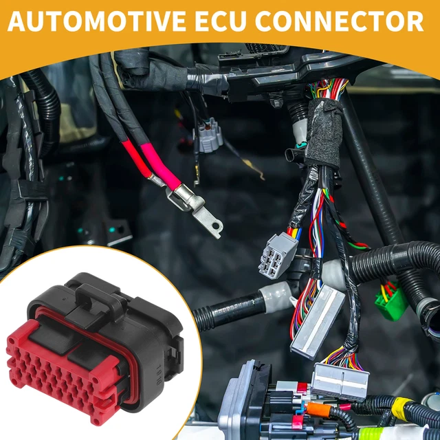 23 PIN AUTOMOTIVE ECU Connector Terminals Plug Socket Housing for Car ...
