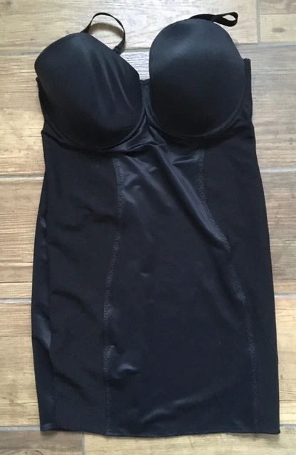 M&S SHAPING FIRM Control Underwired Bra Slip Black Size 36E New! £12.99 ...