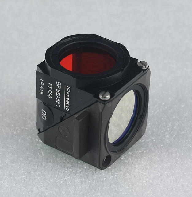 ZEISS CHROMA MICROSCOPE Fluorescence Filter Cube Filter set 00 Texas ...