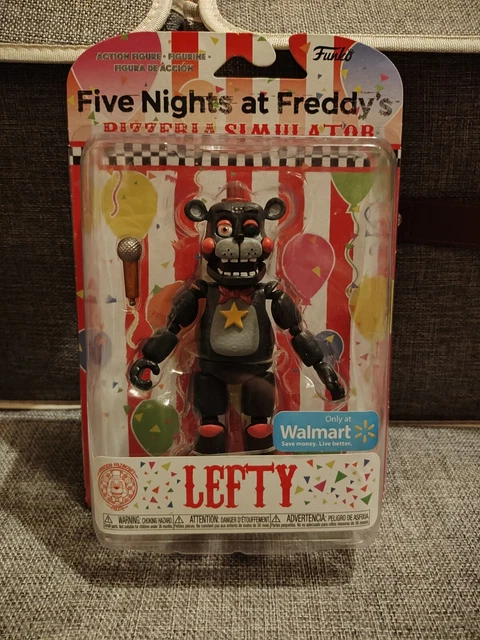 FIVE NIGHTS AT Freddy's Lefty Action Figure Fnaf Genuine Funko Rare New ...