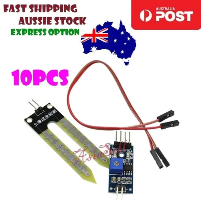 10PCS SOIL HYGROMETER Humidity Detection Module Moisture Water Sensor ...