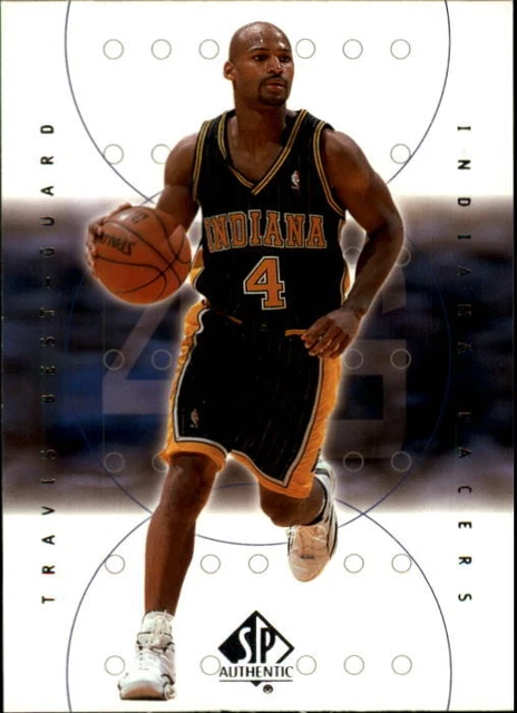 2000-01 SP AUTHENTIQUE Indiana Pacers Basketball Card #34 Travis Best ...