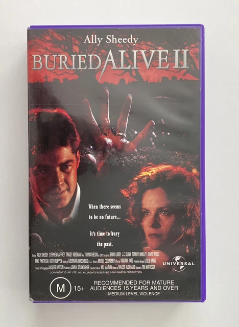 BURIED ALIVE 2 [VHS] CIC Video Big Box Ex-Rental Tape Horror Thriller ...