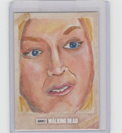 CARTE CROQUIS WALKING Dead Evolution Beth Greene Par Artiste Chad ...