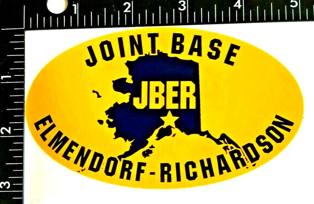 TWO (2) USAF & Us Army Jber Joint Base Elmendorf - Richardson Alaska ...