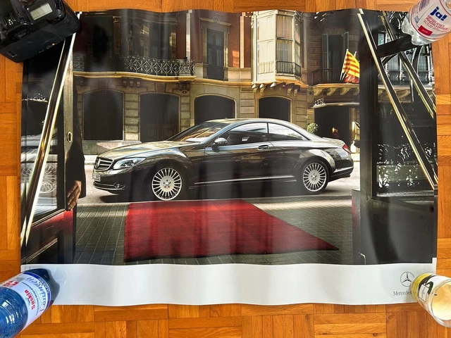 ORIGINAL GROSSES POSTER Plakat Mercedes CL-Klasse C216 80cm x 60cm!4 ...