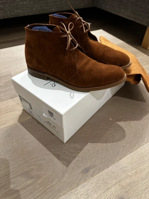 EDWARD GREEN SHANKLIN chukka suede mens boots size 6 UK worn twice ...