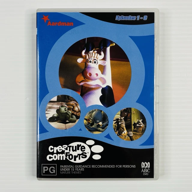 CREATURE COMFORTS SERIES 1 Part 1 & 2 Series 2 Part 2 DVD Region 4 PAL Tracked $24.99 - PicClick AU