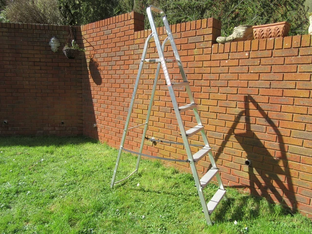 STEP LADDER / 7 Step / 6 step + platform - by Abru - used £25.00 ...