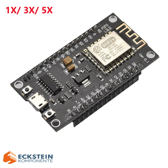 Nodemcu Esp8266 Development Board Arduino Esp 12f Ch340g Wifi Wlan Iot Eur 549 Picclick It 