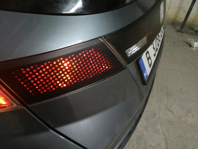 HONDA CIVIC TYPE R FN2 / Type S FK3 Brake/Driving Light Hole'y Panels £ ...