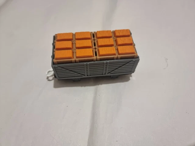THOMAS THE TANK Engine & Friends Trackmaster CRATE CARGO WAGON TRUCK ...