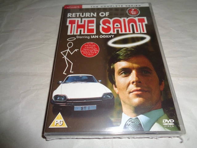 RETURN OF THE SAINT COMPLETE SERIES NETWORK dvd UK RELEASE NEW SEALED £ ...