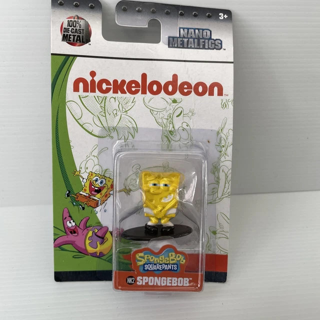 NICKELODEON NANO METALFIGS Die-cast Figure NK2 Spongebob Squarepants ...