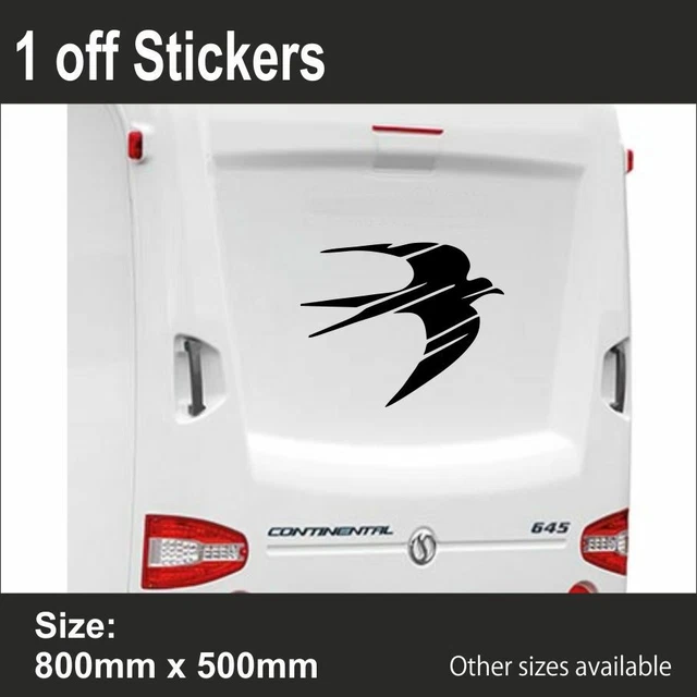 SWIFT CARAVAN MOTORHOME | Large | Sticker-Decal-Graphic | FREE POSTAGE ...