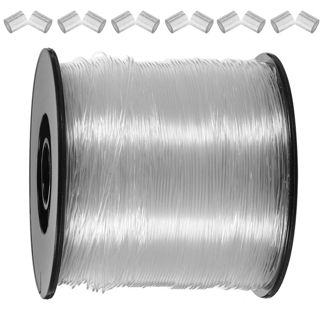 LIGNE DE PÊCHE En Nylon Cable Electrique Transparent Câble Décorations ...