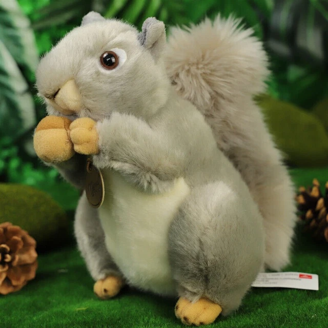 STUFFED TOY ANIMALS Doll Simulation Squirrel PlushToy Cute Soft Toy ...