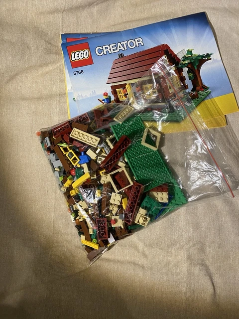 LEGO CREATOR 3 in 1: 5766 Log Cabin Building Kit instructions ...