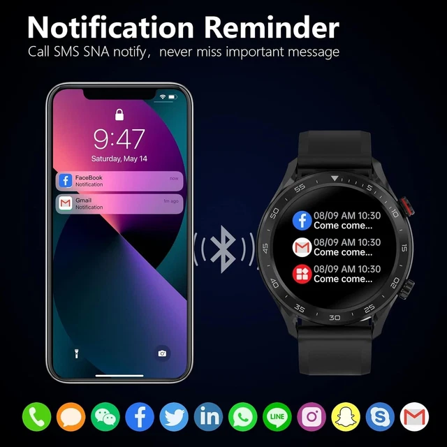 SMARTWATCH OROLOGIO BLUETOOTH GPS cardiofrequenzimetro da polso x2 ...