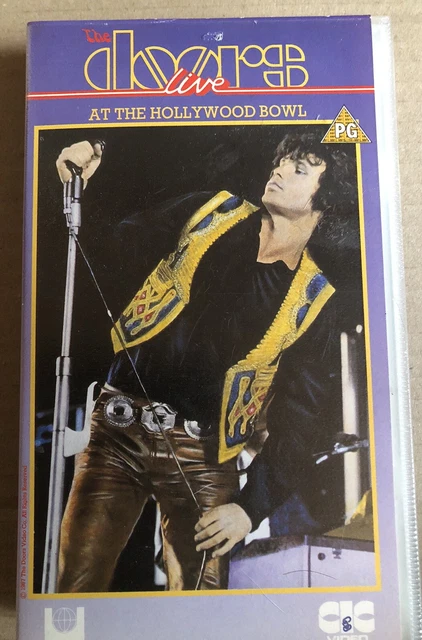 THE DOORS - Live At The Hollywood Bowl - VHS Video Tape £3.00 - PicClick UK