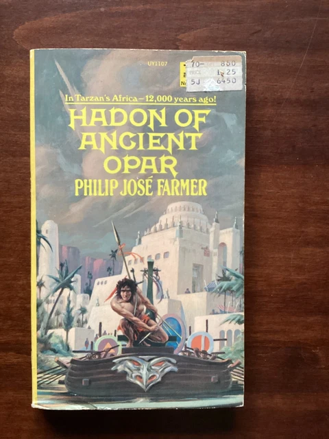 HADON DE L'ANCIEN OPAR - Philip Jose Farmer - EDGAR RICE BURROUGHS ...