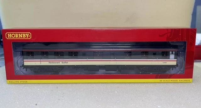 HORNBY R4974A BR Intercity Mk1 Restaurant Buffet Coach 1653 oo gauge £ ...