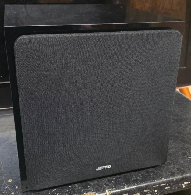 JAMO S 260 Sub Home Audio Cinema Active Surround Subwoofer,8" Piano ...