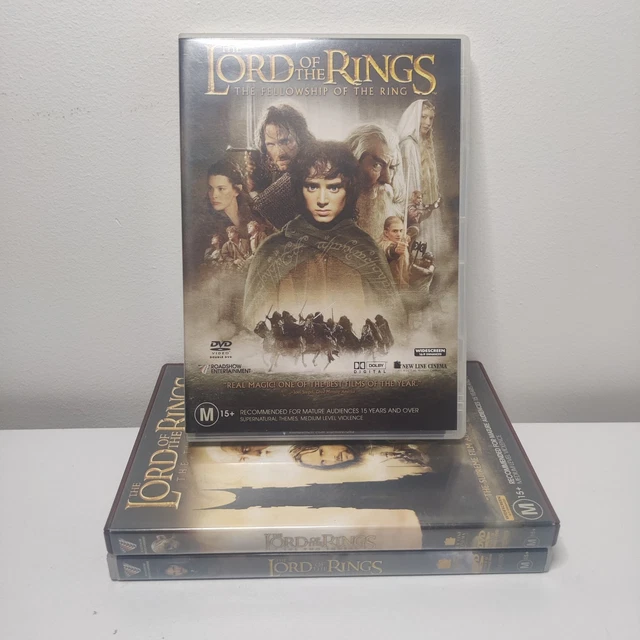 THE LORD OF The Rings Trilogy DVD 3 Movie Bundle 6 Disc Set Region 4 ...