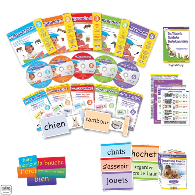 YOUR BABY CAN Learn! French Deluxe Kit £103.43 - PicClick UK