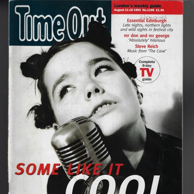 TIME OUT MAGAZINE - Bjork £149.99 - PicClick UK