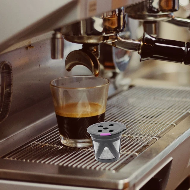 REUSABLE COFFEE CAPSULE Filter Cup Plastic Coffee Dripper Strainer for ...