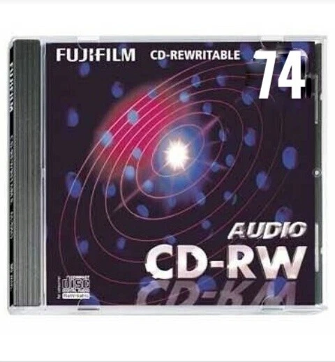 RARE FUJI CD-RW 74 AUDIO 74 min Blank CD-RW Digital Audio For Music Only EUR 22,90 - PicClick FR