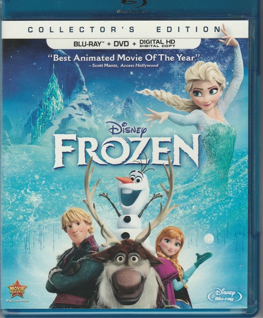 DISNEY'S FROZEN BLU-RAY & dvd 2 disc set $12.00 - PicClick CA