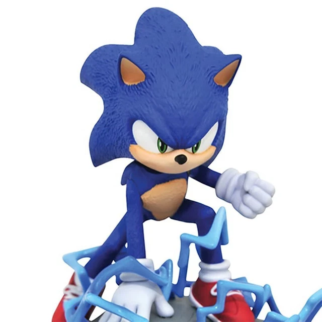 SONIC THE HEDGEHOG - Sonic Movie Gallery PVC Statue 13 cm EUR 99,90 ...