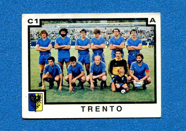 CALCIATORI PANINI 1982-83 Figurina-Sticker n. 446 - SQUADRA TRENTO -New ...