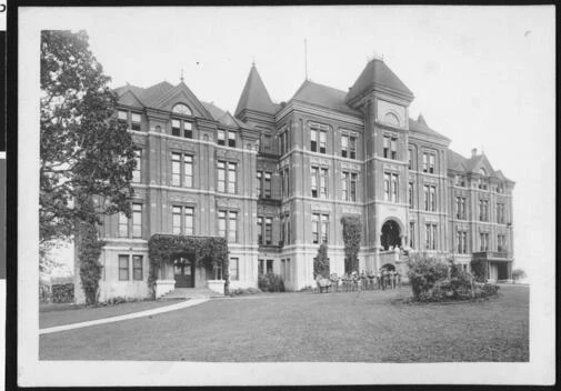 EXTERIOR VIEW OF the state reform school in Salem Oregon Old Photo EUR ...