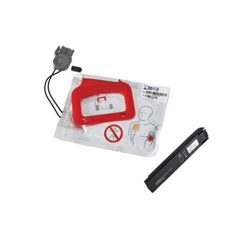 PHYSIO-CONTROL LIFEPAK CR Plus CHARGE-PAK and Electrode Replacement Kit ...