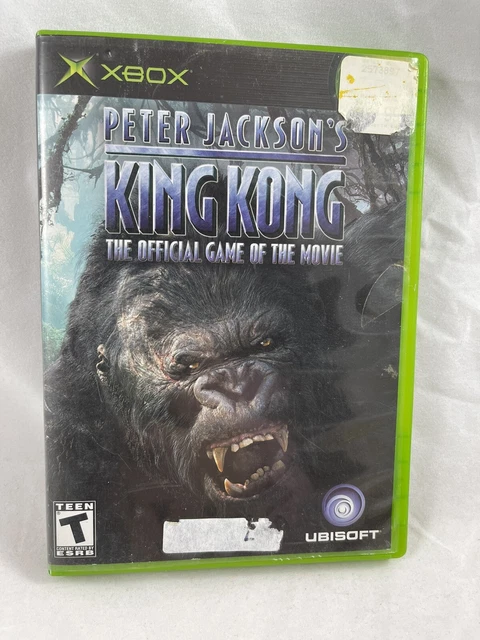 ORIGINAL XBOX PETER Jackson’s King Kong Official Game Of The Movie With ...