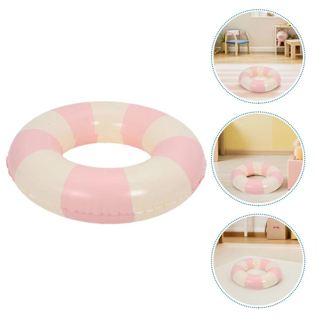 SWIMMING RING POOL Float: Inflatable Floaties Tube - Beach Swimming Toys - Blow £12.58 - PicClick UK