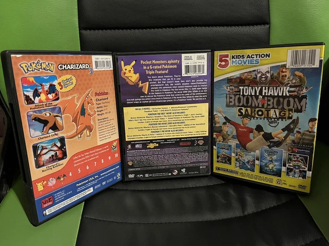 POKEMON-FIRST MOVIE/CHARIZARD/4EVER/HEROES/DEOXYS/JIRACHI - Dvd Lot ...