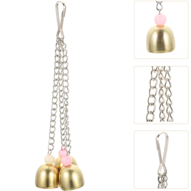 FAIRE SONNER LA Cloche Décor Suspendu De Jouet Jouets Pour Oiseaux ...