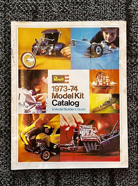 REVELL 1973 -74 Model kit Catalog and Model Builders Guide £41.70 ...